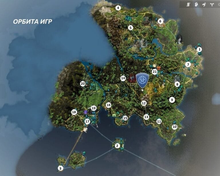 Знания BDO: Область Тонхе - Орбита игр